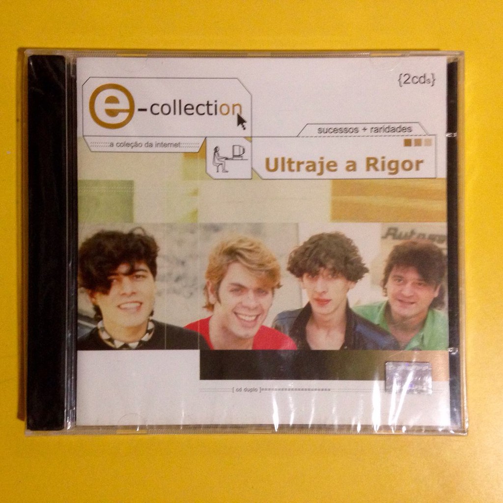 CD Duplo Ultraje A Rigor - E-Collection - Sucessos + Raridades ...