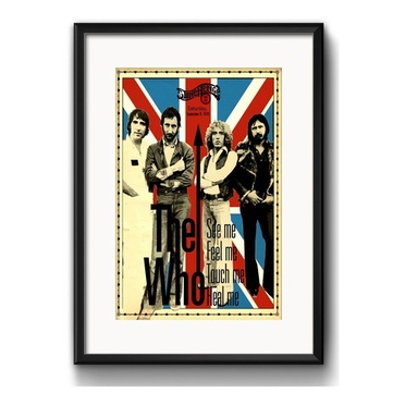 Quadro The Who Mod Retro Rock Rrs1 Decoracao Vidro Paspatur | Shopee Brasil