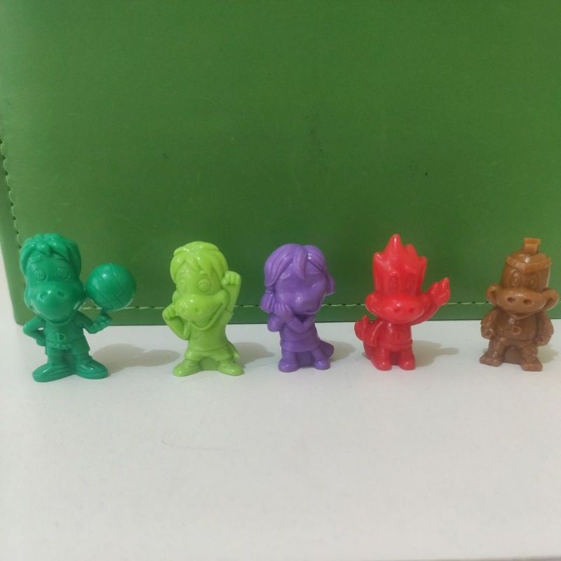Danoninho_ lote de mini dinos (5 peças) | Shopee Brasil