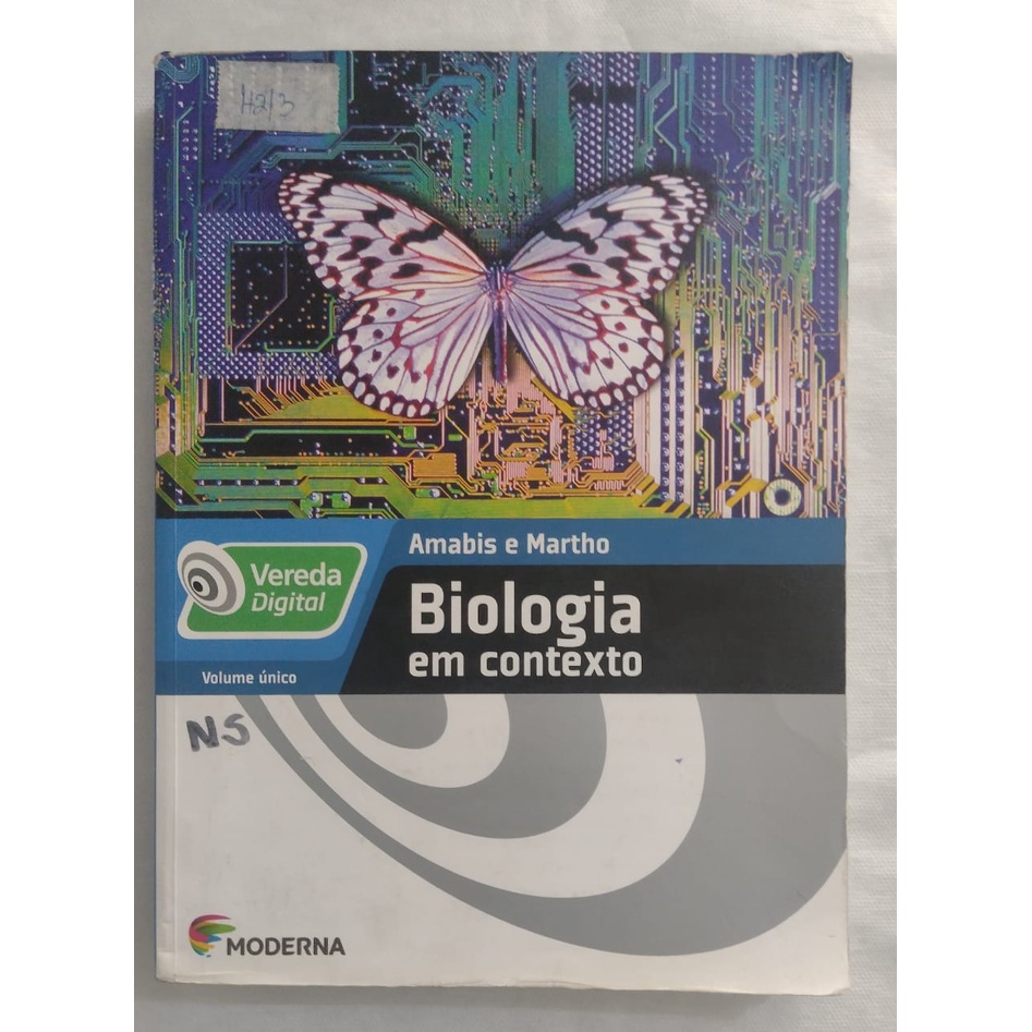 Vereda Digital. Biologia Em Contexto Vol. único | Shopee Brasil
