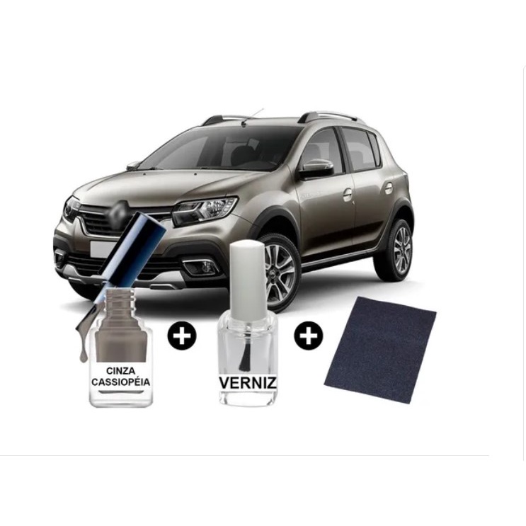 Tinta Tira Risco Cinza Cassiopée Sandero Logan Duster Captur | Shopee ...