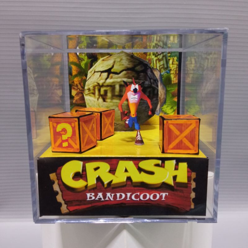 Cubo Diorama Crash Bandicoot | Shopee Brasil