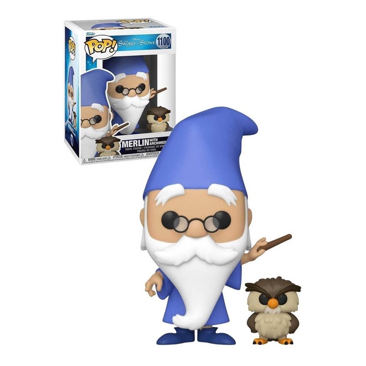 Funko Pop! Merlin With Archimedes 1100 | Shopee Brasil