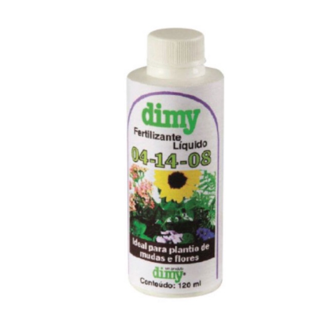 Adubo Fertilizante 04-14-08 Dimy líquido 120ml | Shopee Brasil