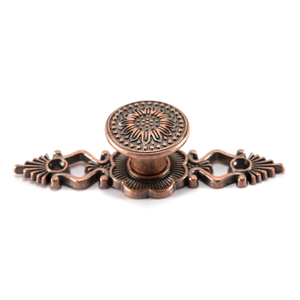 Puxador Girassol Com Base 4 Peças Metal Decoração Gavetas | Shopee Brasil