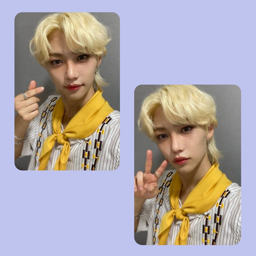 Stray Kids Felix Photocard Card Felix K-pop Fanmade skz skzoo | Shopee ...