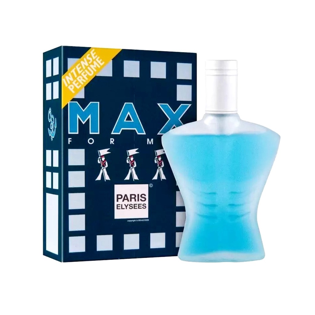 Max For Men 100ml EDT Paris Elysees | Shopee Brasil