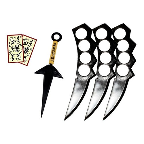 Kit Ninja Sarutobi Kunai Naruto Asuma Kunai Minato K247 | Shopee Brasil