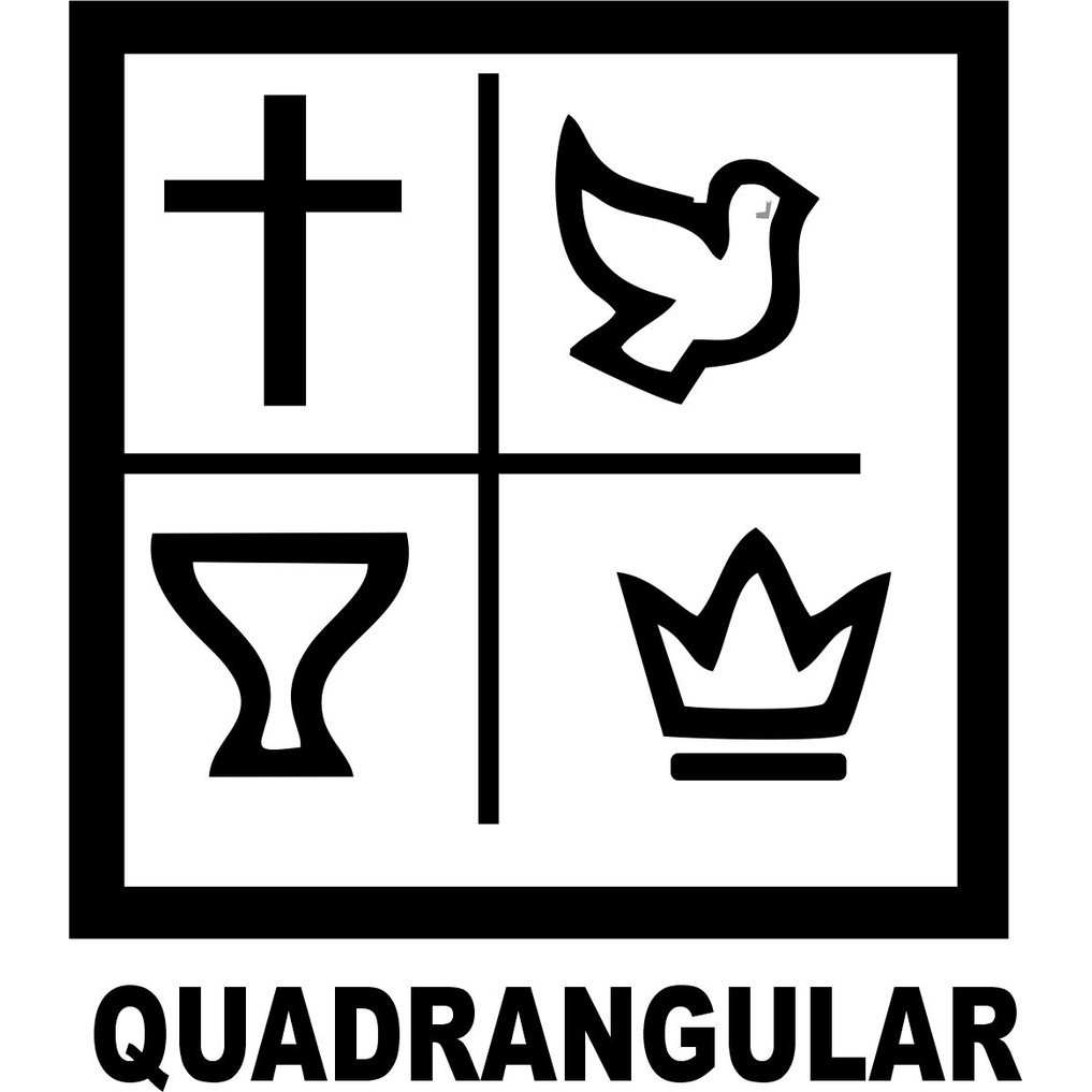 Adesivo Religioso Igueja Quadrangular - 14x12cm | Shopee Brasil