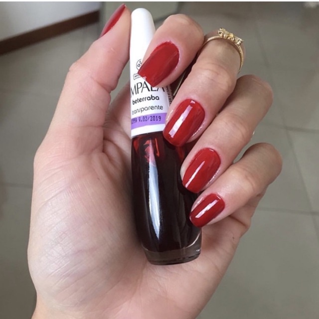 Esmalte Impala transparente Beterraba 7,5ml | Shopee Brasil