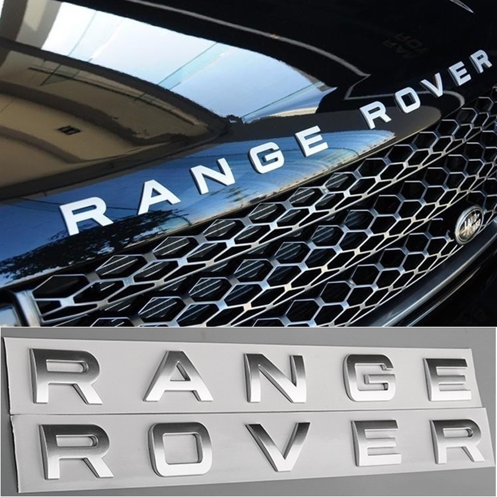 Para Land Rover Range Rover Emblema Estilo Do Carro Cobertura Frontal E ...