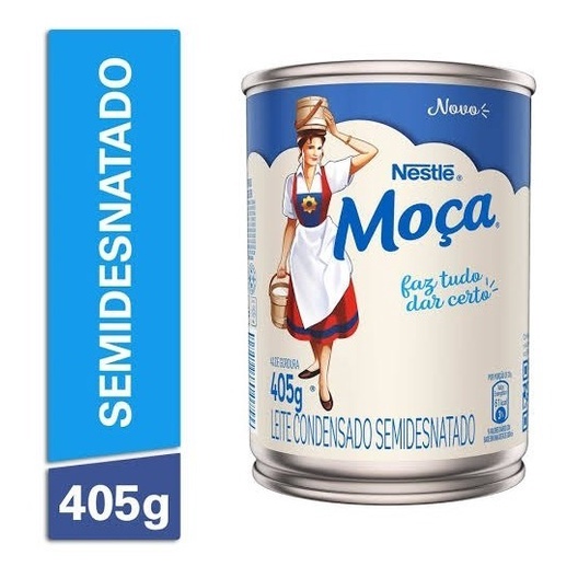 Leite Condensado Moça Nestlé Lata 405g Gramas Tetra Pak Promoção ...