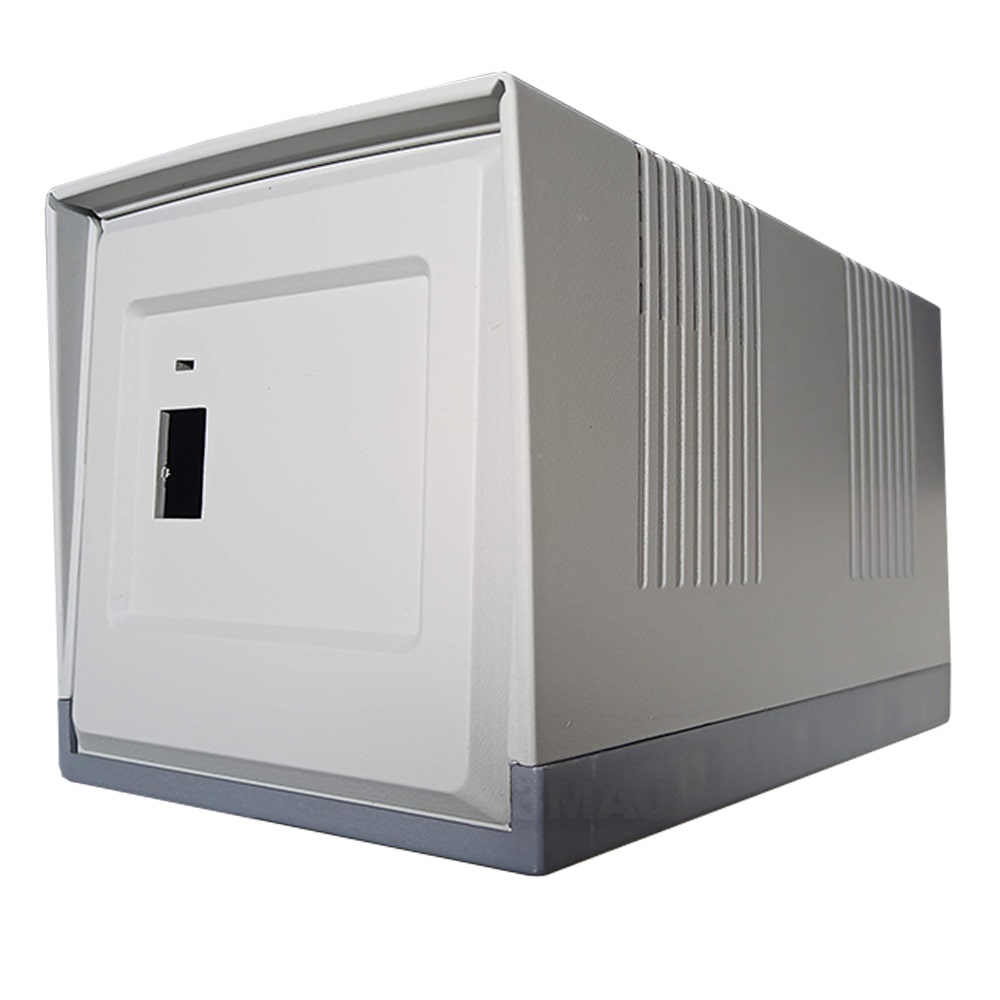 Caixa Plástica Montagem Circuito Eletrônico Fonte Arduino 206x117x117 ...