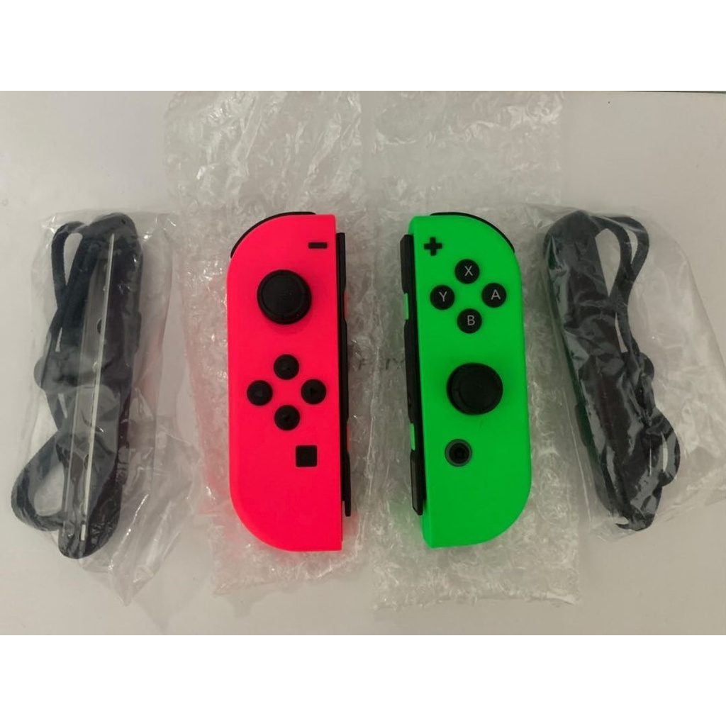 Controle Nintendo Switch Joy-con Verde E Rosa | Shopee Brasil