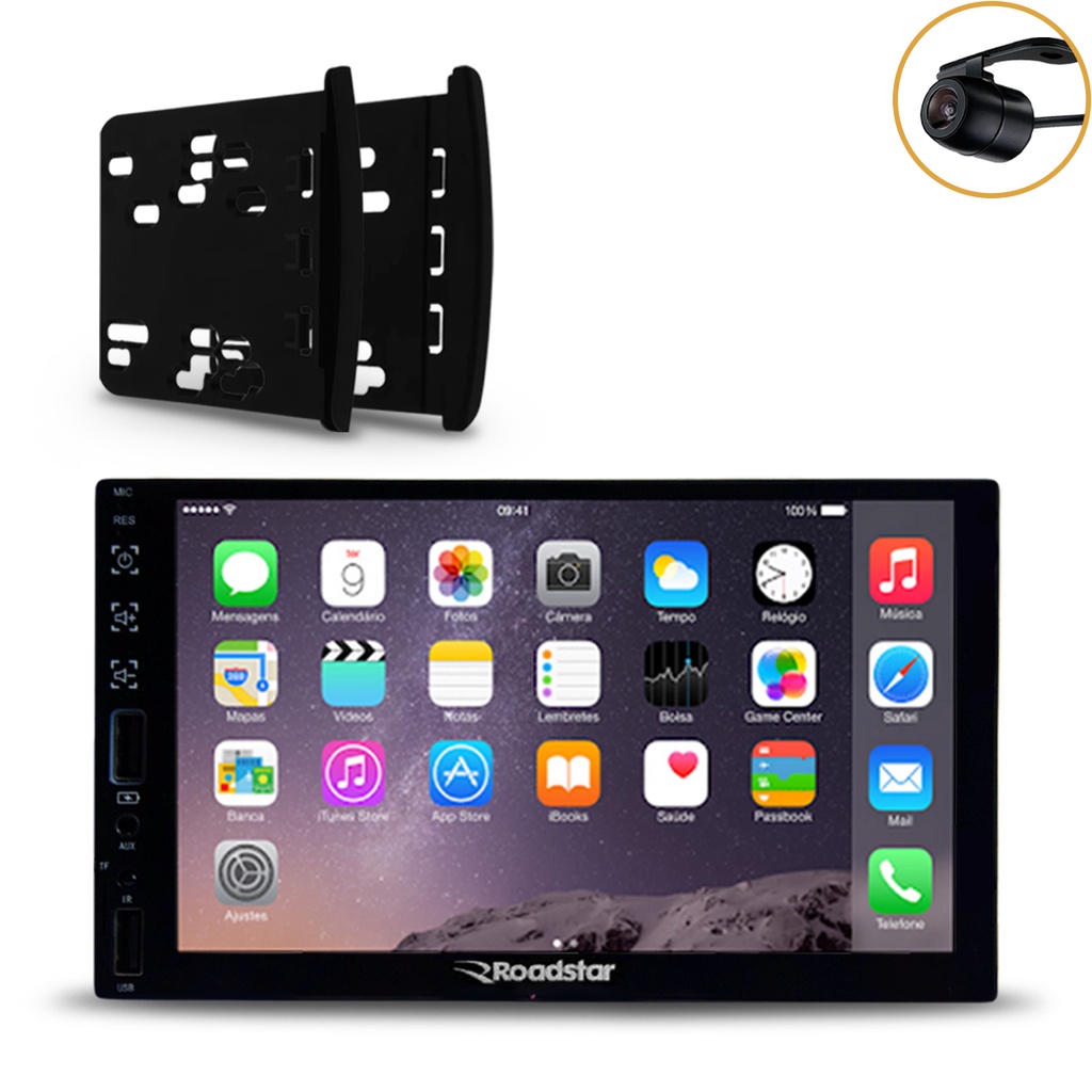 Central Multimídia Mp5 Automotivo Espelhamento Android Ios Ford F-250 2000 até 2012 | Shopee Brasil