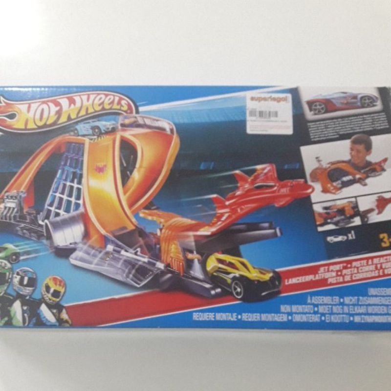 Hot Wheels Pista Jet Port (nova, embalagem está aberta) | Shopee Brasil