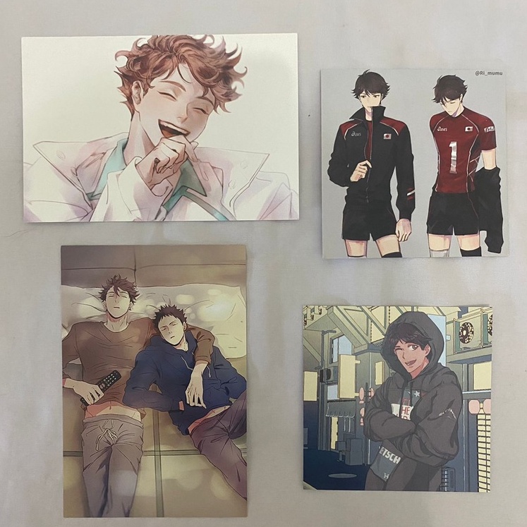 Oikawa TOORU POSTCARD SET | Shopee Brasil