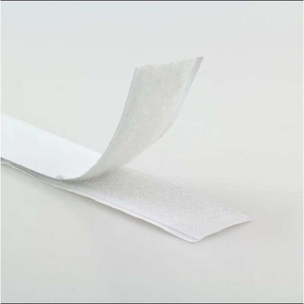 Velcro Adesivo 25mm de largura 1, 2, 5 ou 10 metros Dupla Face em ambas ...