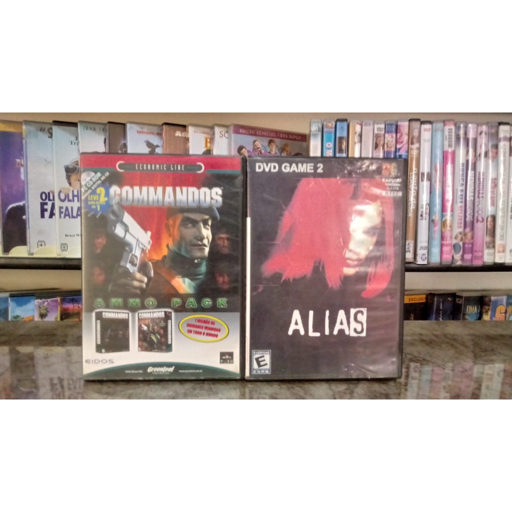 Jogos Pc Commandos (Duplo) + Cd Game Playstation 2 Alias - Originais ...