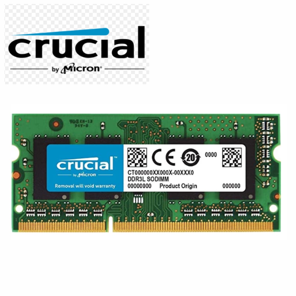 Memória Ram Para Notebook Laptop Crucial Ddr3 4gb 1333mhz | Shopee Brasil