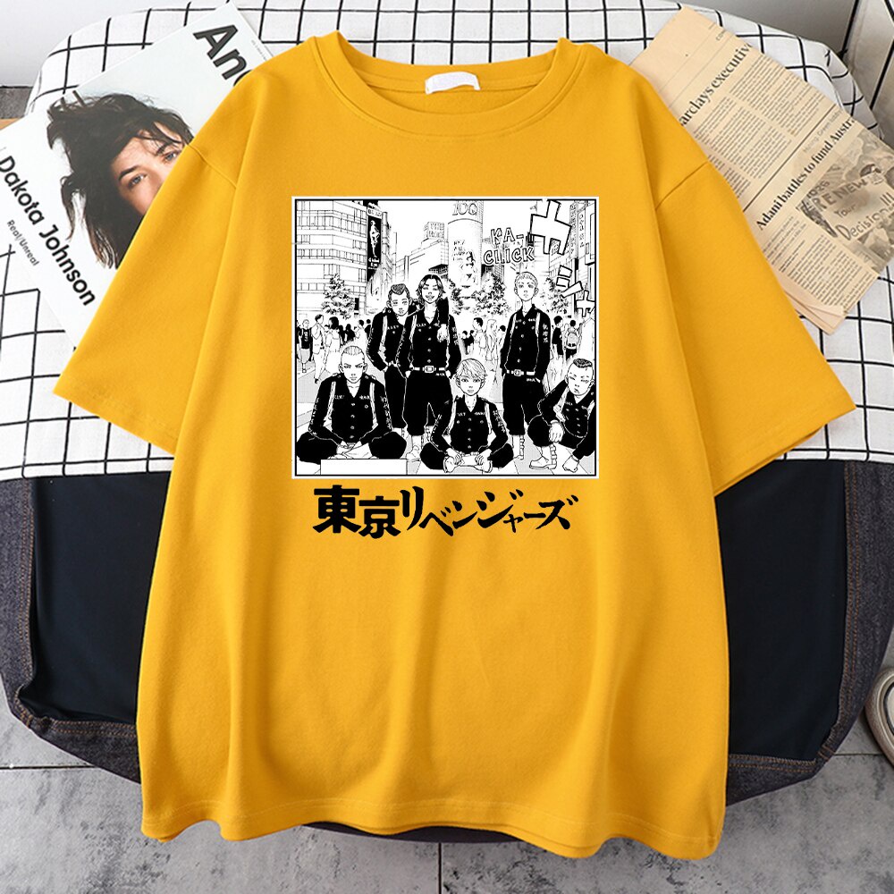 Camiseta T- Shirt Japanese Anime Tokyo Revengers | Shopee Brasil
