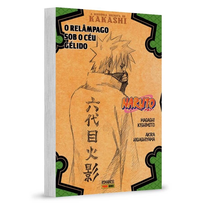 Mangá - Naruto - A História Secreta de Kakashi - Novel / Literatura - O Relâmpago Sob o Céu ...