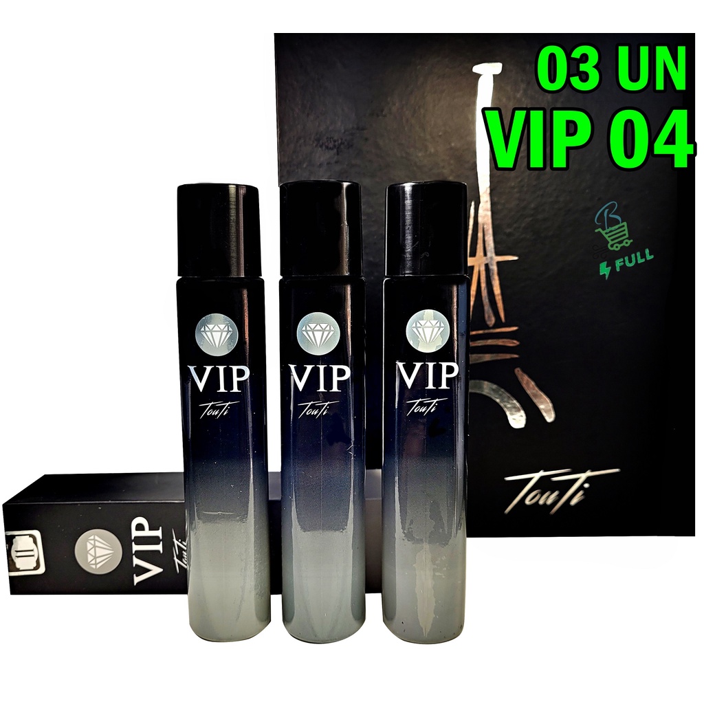 KIT 03 Perfume VIP 04 Original Scent Fragrância Importada | Shopee Brasil
