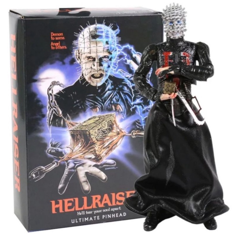 Action Figure Hellraiser Ultimate Pinhead | Shopee Brasil