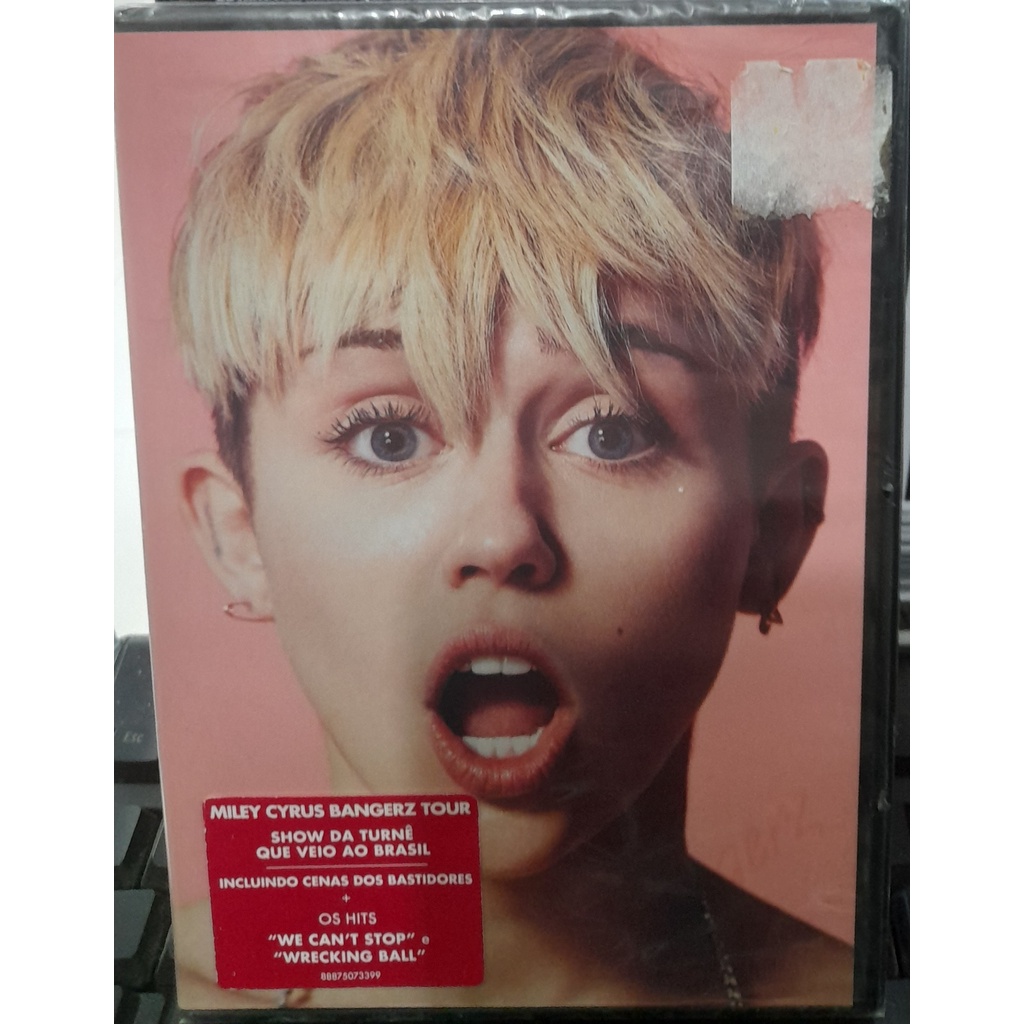 DVD-MILEY CYRUS-BANGERZ TOUR-LACRADO | Shopee Brasil
