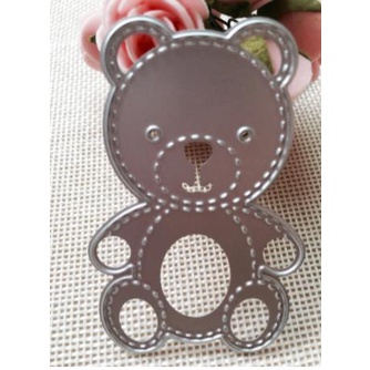 Faquinha de corte e relevo scrapbook/papel/e.v.a./ Ursinho Código 047 ...