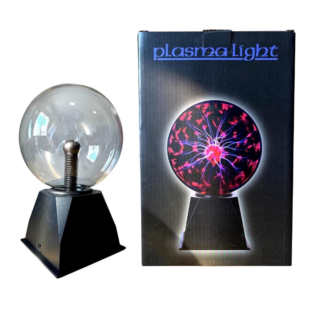 Globo De Plasma Light Bola Cristal Mesa Touch Magica Grande 25cm 110v ...
