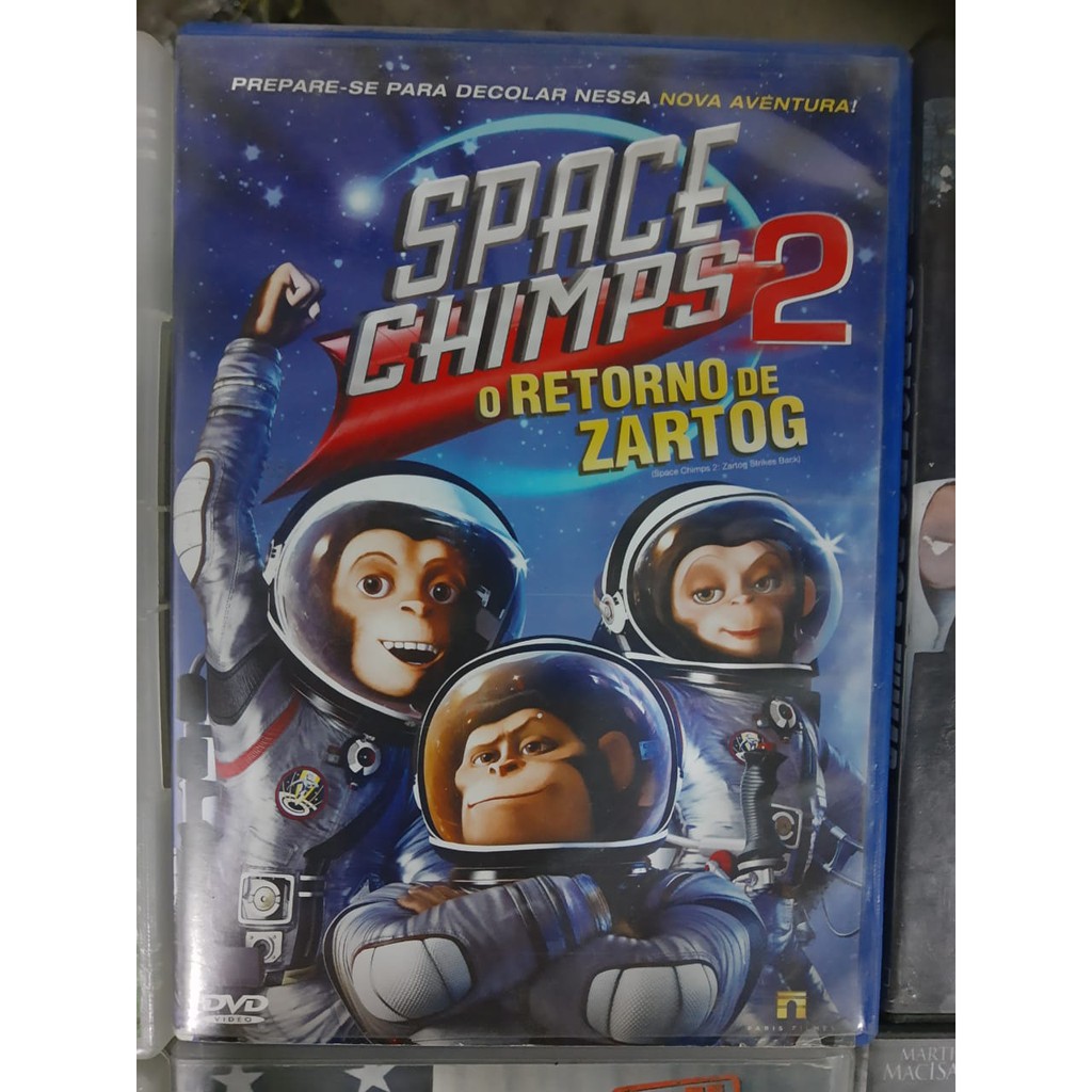 DVD SPACE CHIMPS 2 O RETORNO DE ZARTOG (USADO) | Shopee Brasil