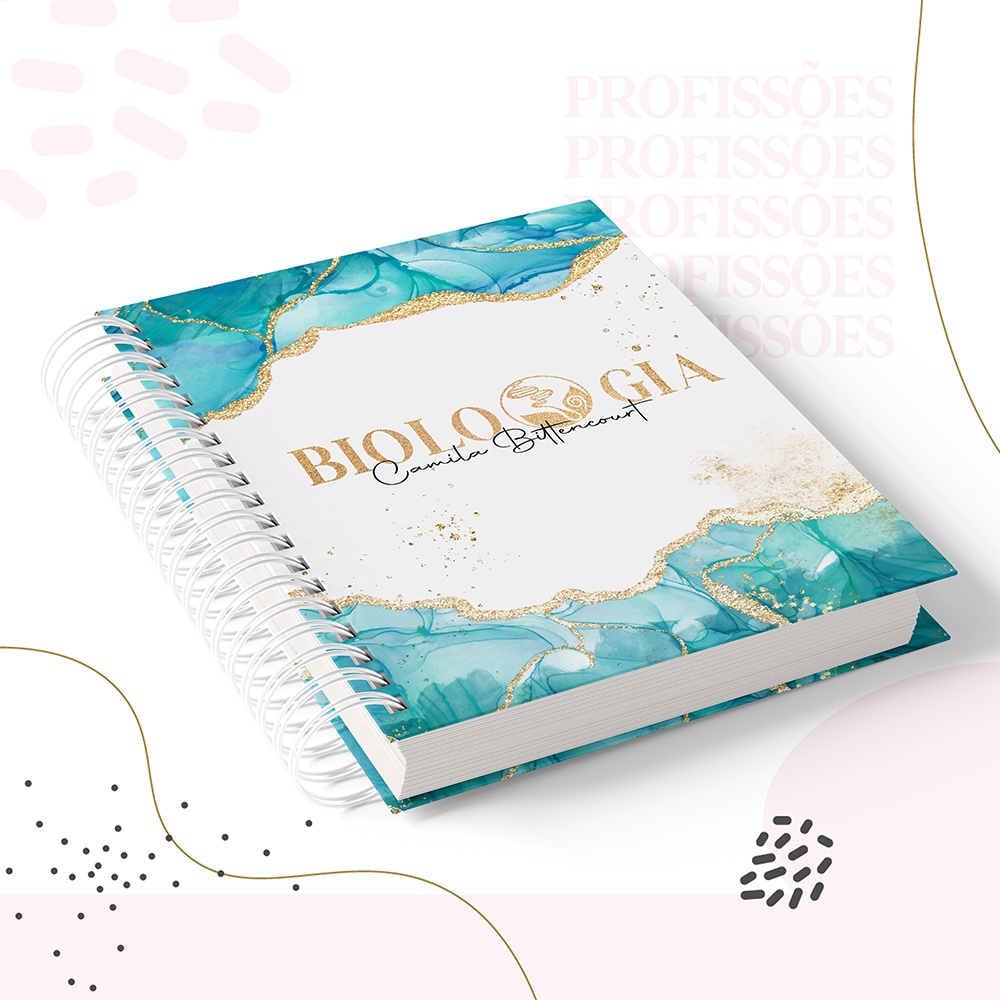 Caderno Biologia | Shopee Brasil