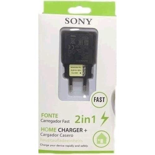 Carregador Turbo Fast Charge Sony | Shopee Brasil