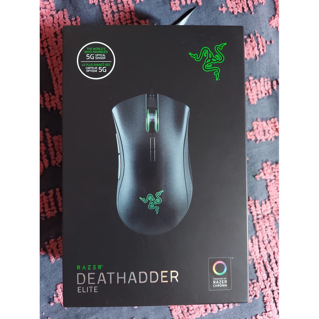 Mouse Razer deathadder elite chroma | Shopee Brasil