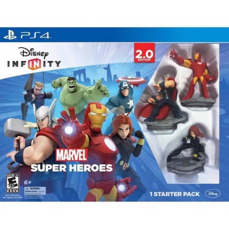 Disney Infinity Marvel Super Heroes 2.0 Edition Starter Pack PS4 Shopee Brasil