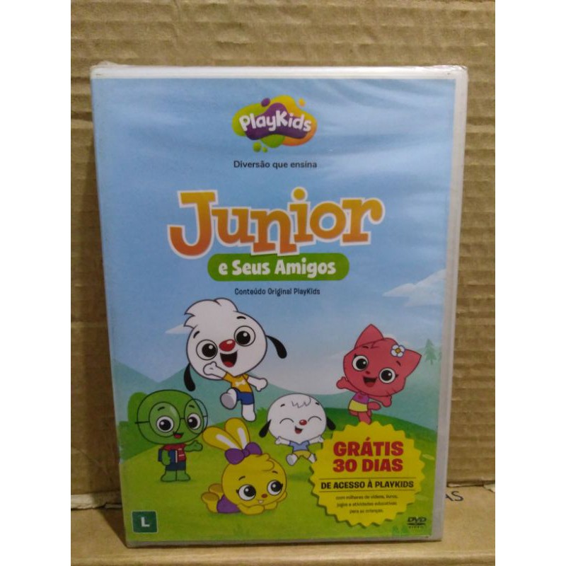 DVD JUNIOR E SEUS AMIGOS (ORIGINAL-LACRADO). | Shopee Brasil
