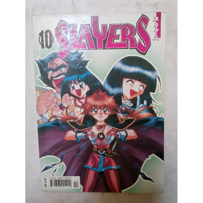 Lote 06 Mangás Slayers - 7, 8, 10, 12, 13, 17 (Vendido separadamente também) | Shopee Brasil