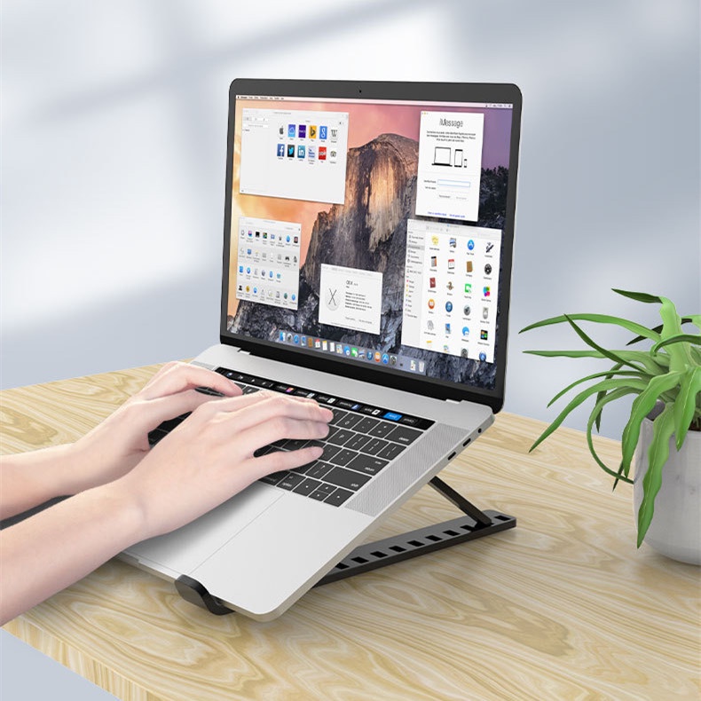 Suporte Apoio De Notebook Laptop Compacto Articulado Home Office ...