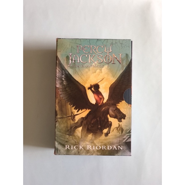 BOX PERCY JACKSON | Shopee Brasil
