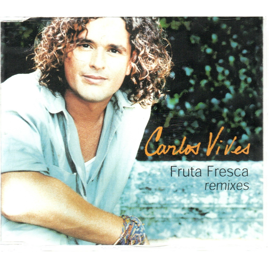 CD CARLOS VIVES - FRUTA FRESCA REMIXES ( VIRGIN ) 2000 SINGLE 7 VERSÕES ...