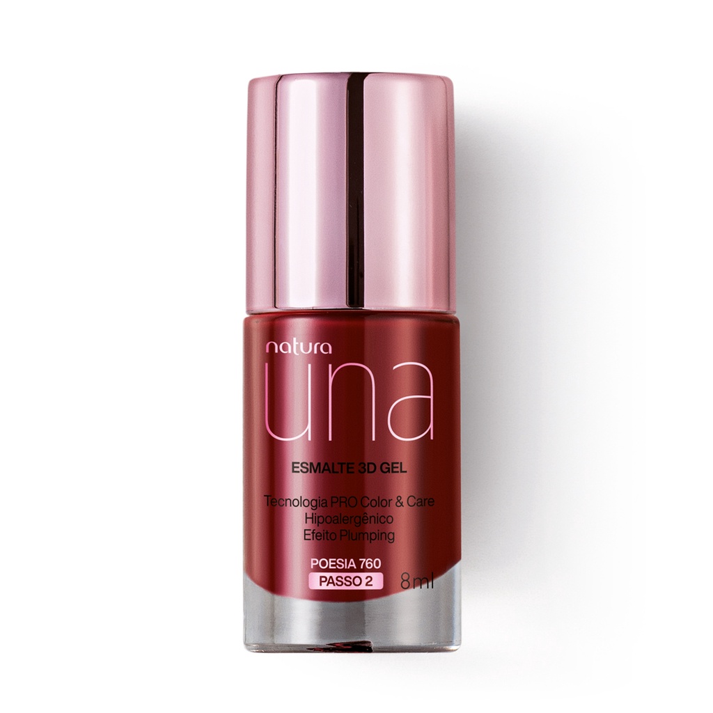 Una Esmalte 3D Gel 8ml Poesia Natura e Brinde | Shopee Brasil