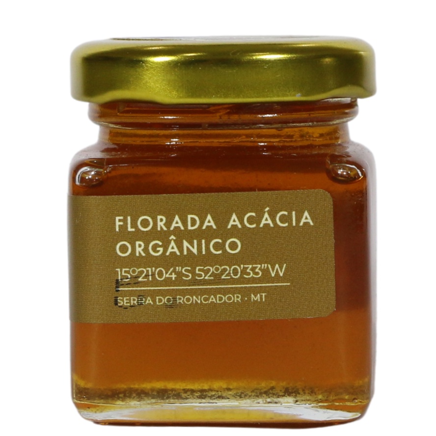 MEL ORGÂNICO FLORADA ACÁCIA MINIATURA 80g | Shopee Brasil