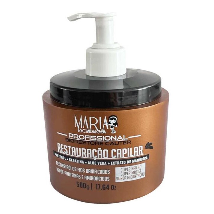 Maria Escandalosa Restauração Cauterização Capilar Cauter Restore ...