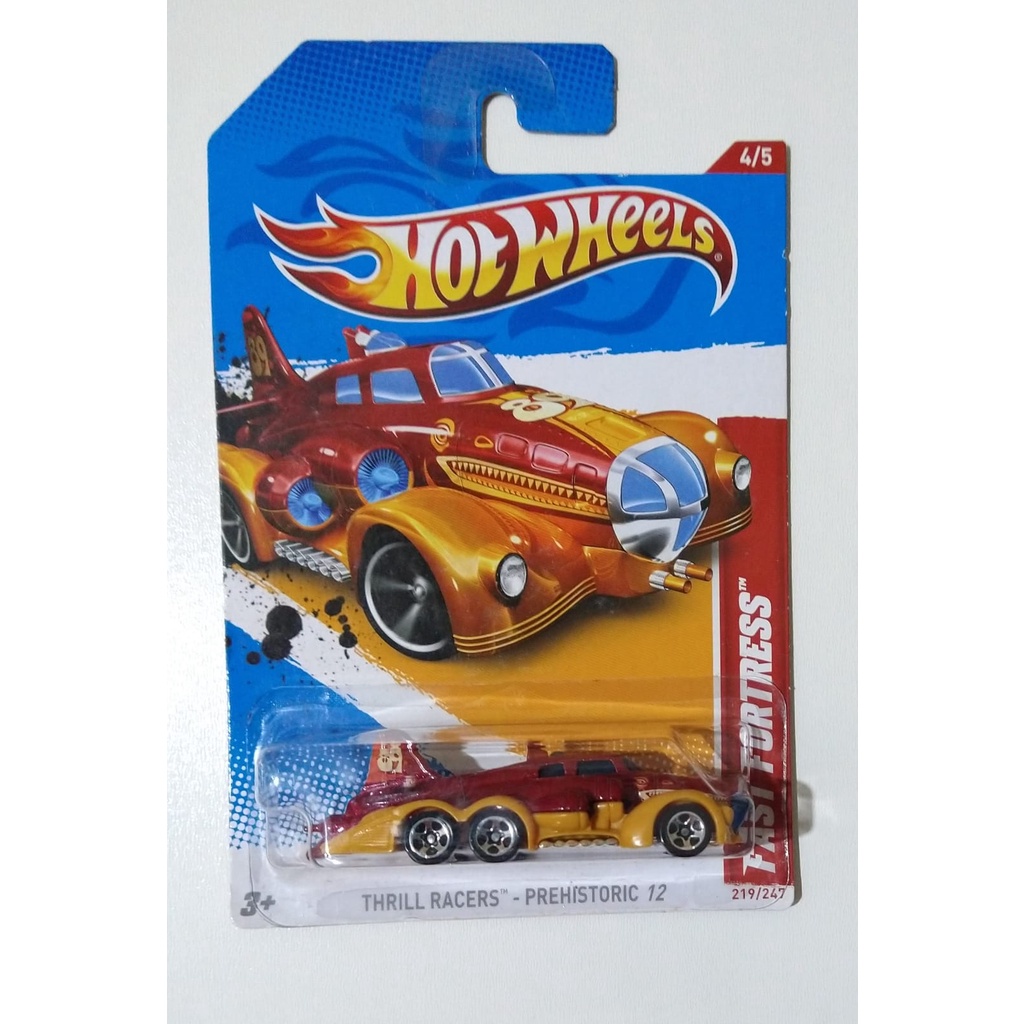 Hot Wheels - Fast Fortress 2012 Thrill Racers - V5523 | Shopee Brasil