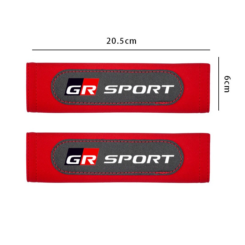 2 Pcs Toyota Gr Sport Gazoo Racing Car Carro De Corrida Cintos De ...