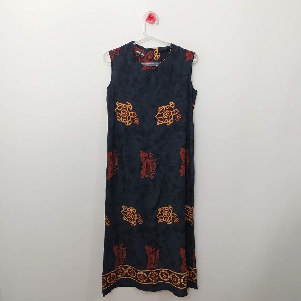 Vestido azul marinho (Ref: 2200) - Tam: P/M | Shopee Brasil