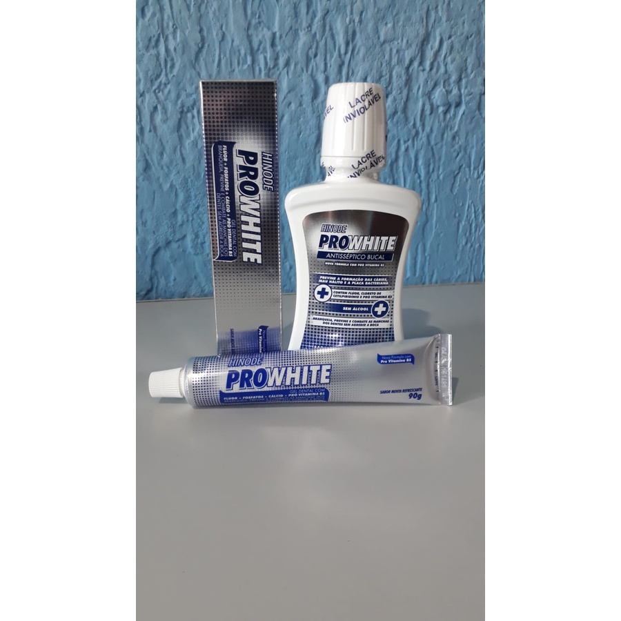 Combo Pro White - Gel Dental e Antisséptico Bucal Pro White [ORIGINAL ...