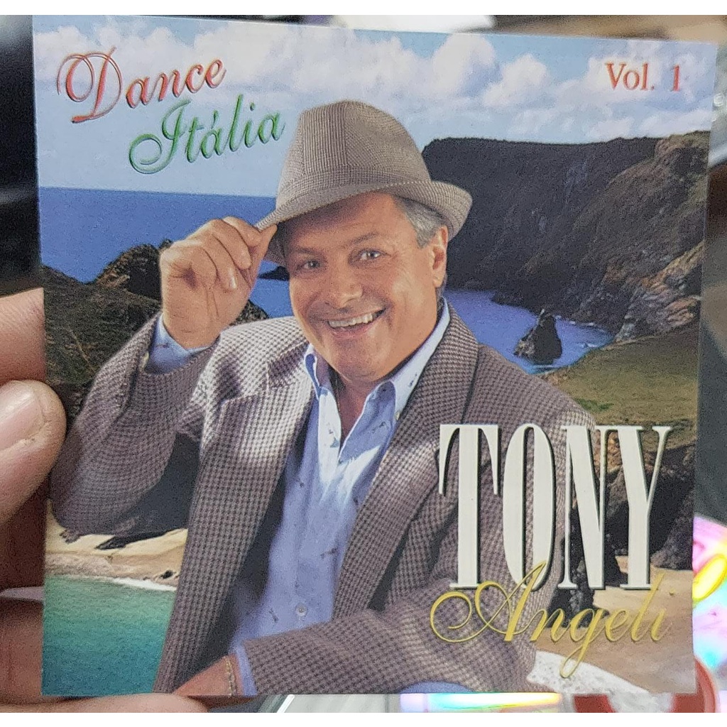 CD - TONY ANGELI - DANCE ITALIA | Shopee Brasil