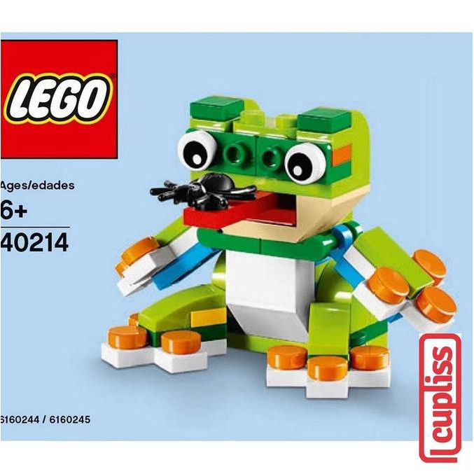 Lego Polybag 40214 Modelo De Mini Sapo Dos Mês | Shopee Brasil